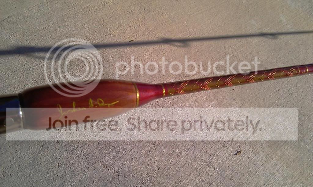 LSU rod and Grandmothers rod | Bloodydecks