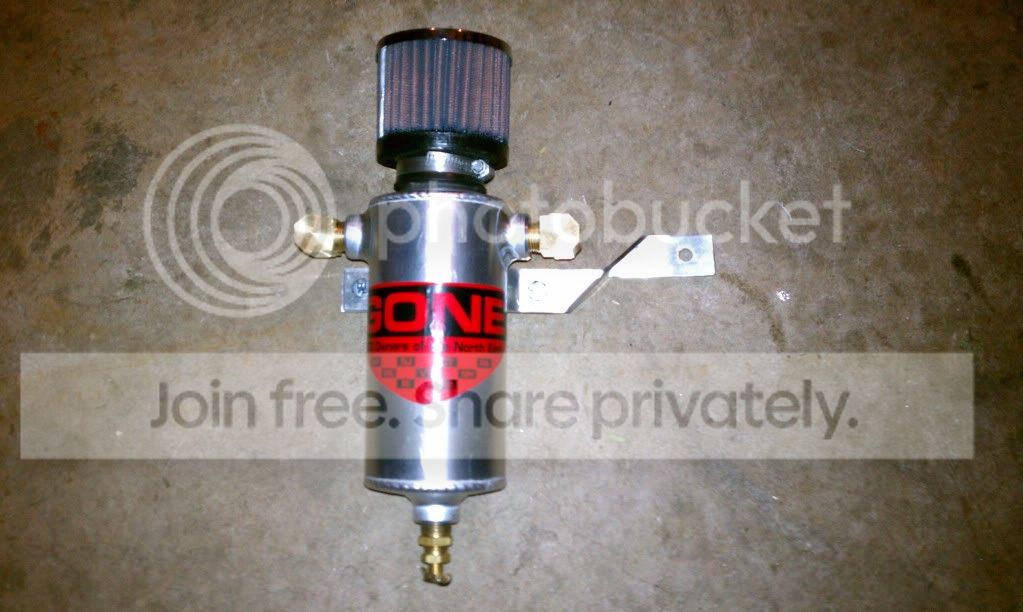 Catch Can on an angle, issue? | LS1GTO Forums